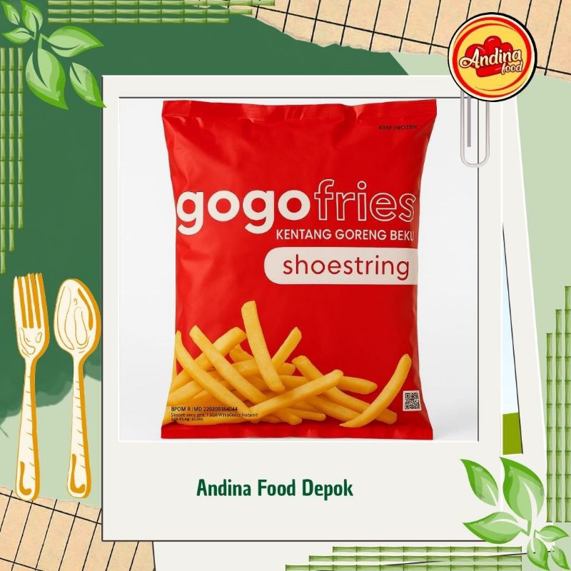 Jual POTATO SHOESTRING | KENTANG GORENG BEKU | KENTANG GORENG FROZEN 1 ...