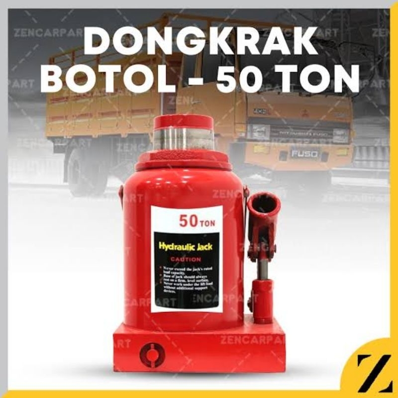 Jual 50 Ton Dongkrak Botol Hydraulic Jack | Shopee Indonesia