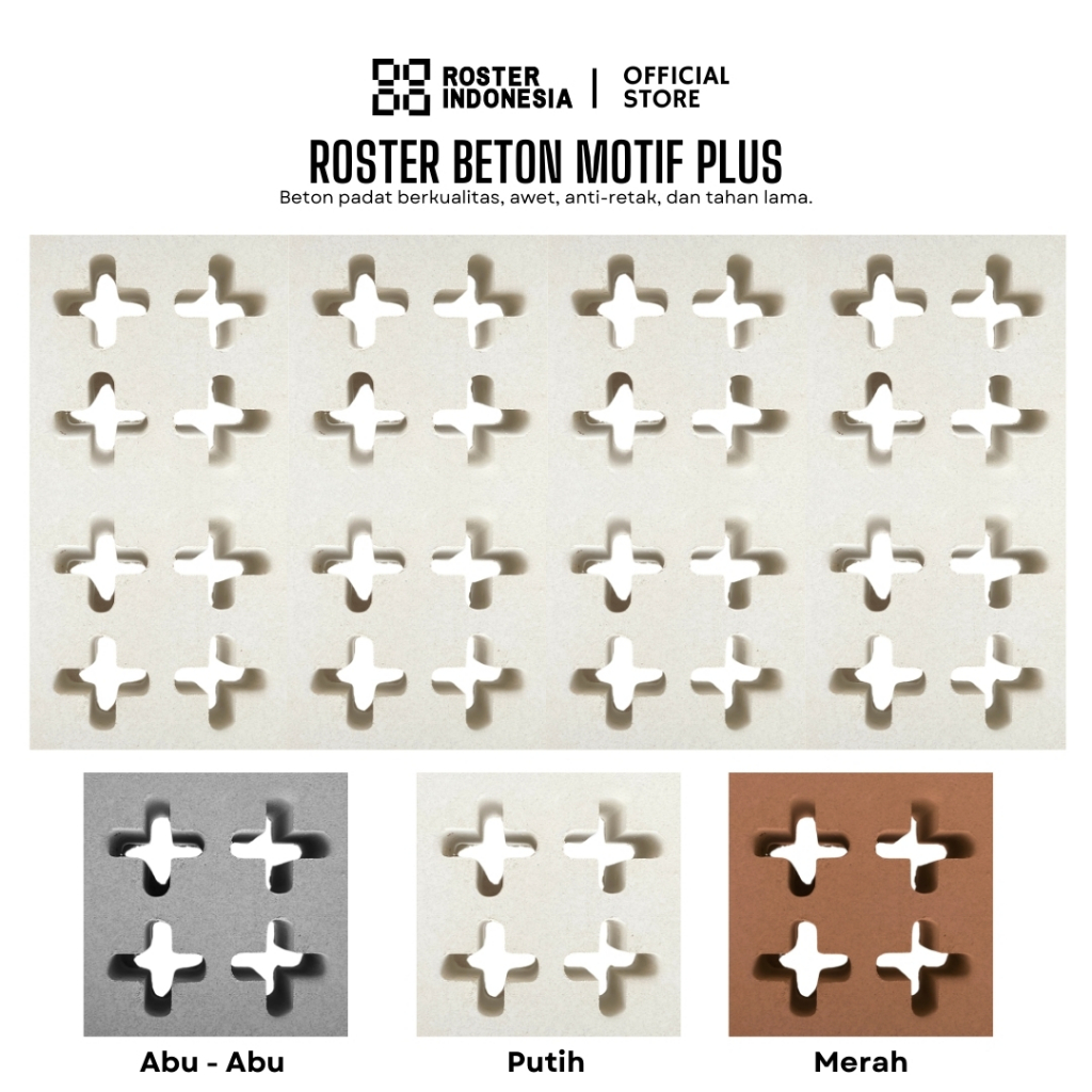 Jual Roster Indonesia - Roster Beton Plus Roster Beton Minimalis Lubang ...