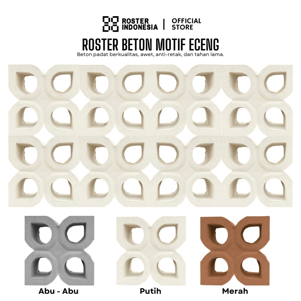 Jual Roster Indonesia - Roster Beton Eceng Roster Beton Minimalis ...