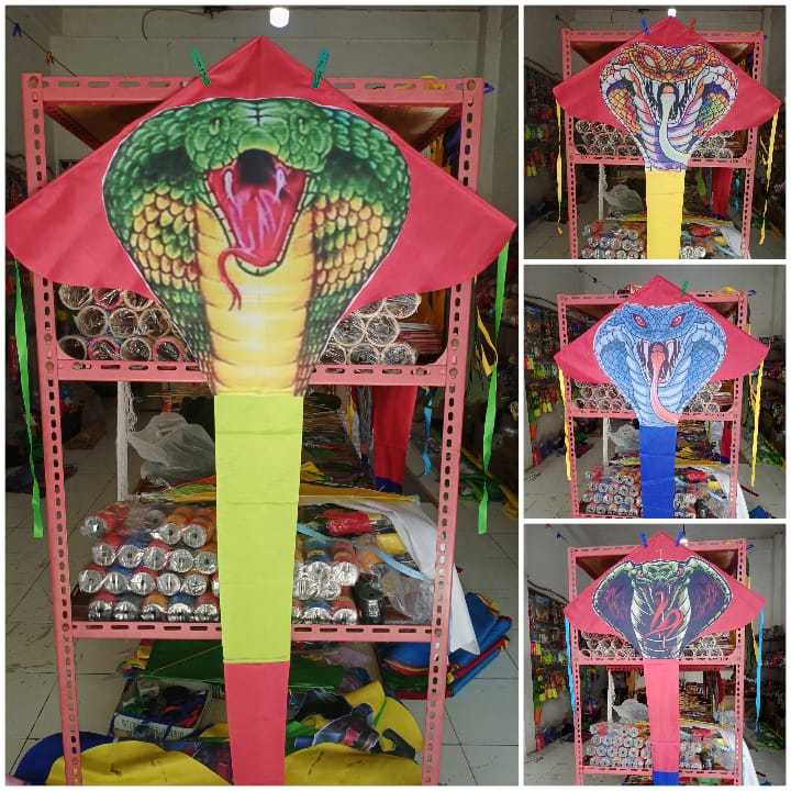 Jual Layangan Viral Bahan kain delta kain kualitas premium dan bambu ...