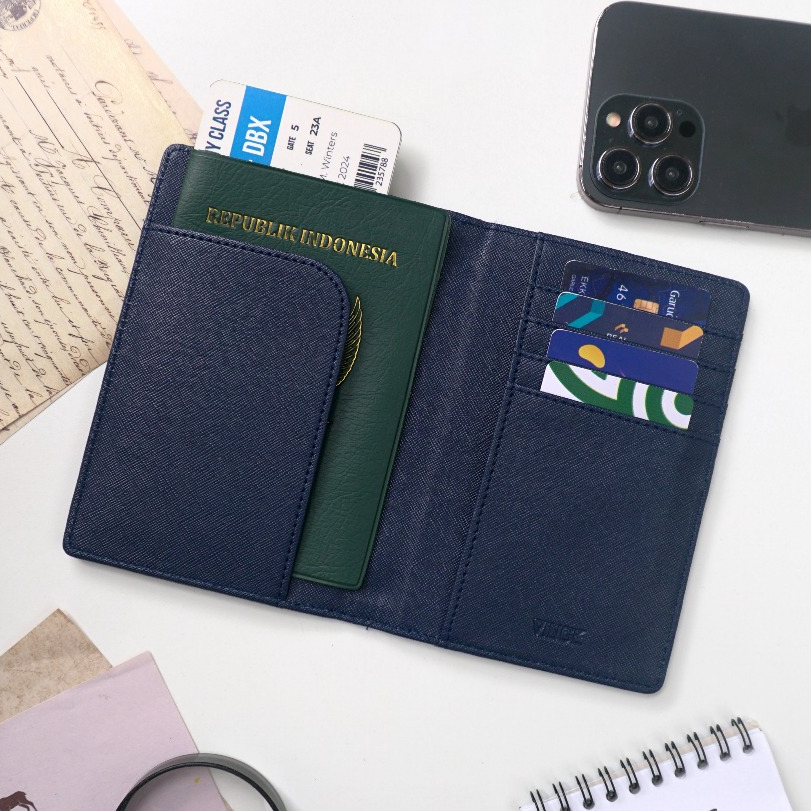 Jual VINGE Elise Sampul Passport Cover Passport Case Passport Travel ...