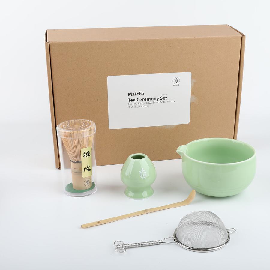 Jual Matcha Chanoyu Japanese Tea Ceremony Tools set of 5: Chasen Whisk ...