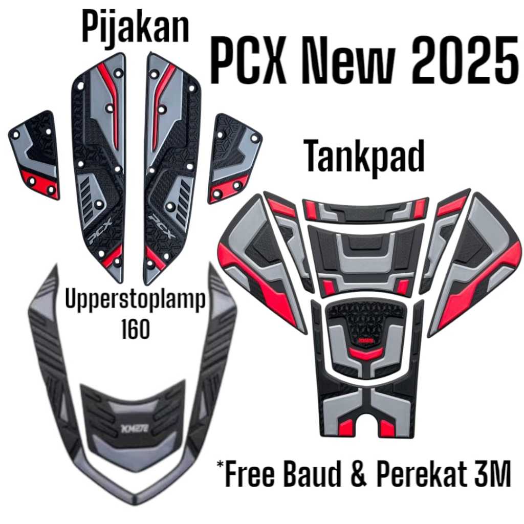 Jual PCX 2025 NEW PAKET TANKPAD KARPET UPPERSTOPLAM/ AKSESORIES PCX ...