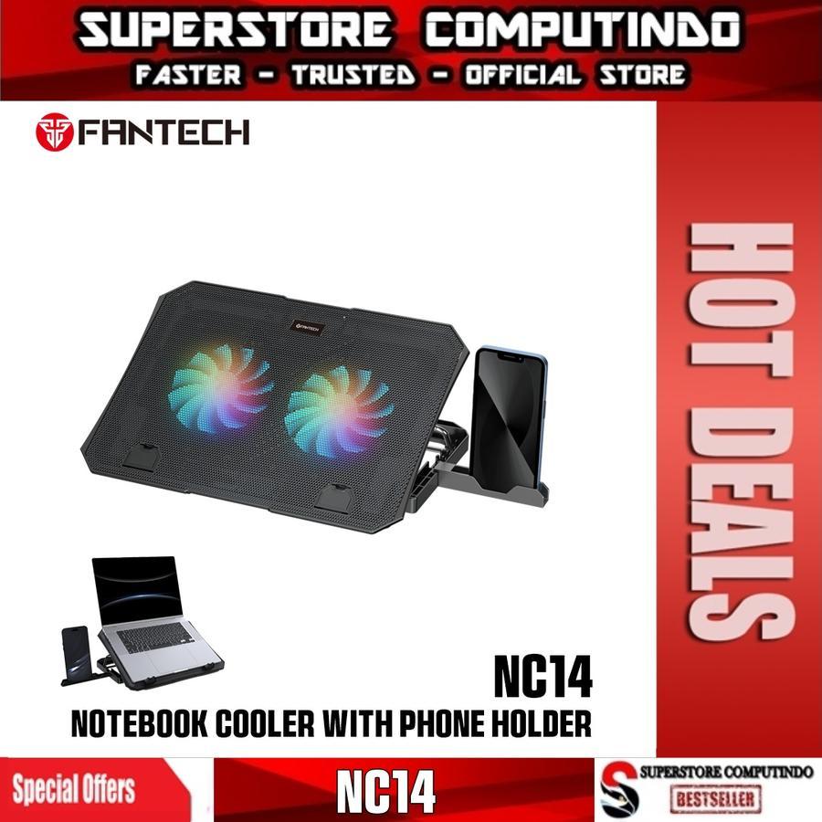 Jual Fantech NC14 | NC-14 Notebook Cooler Adjustable Height Laptop ...