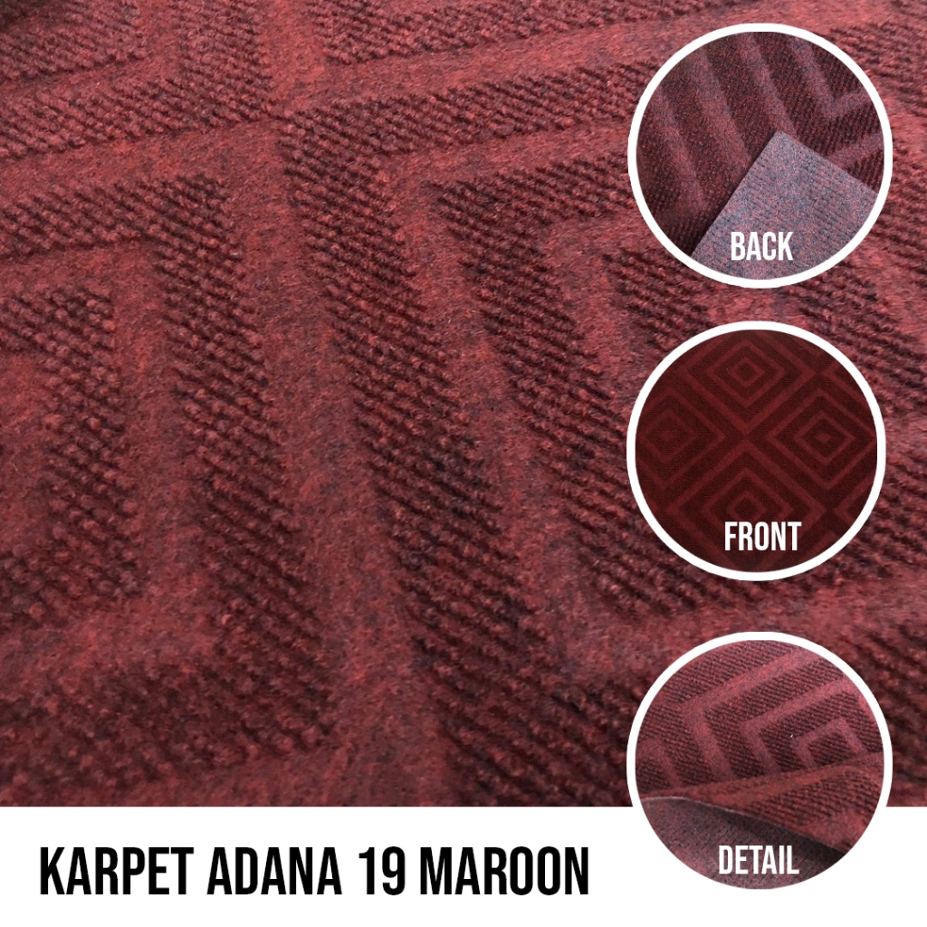 Jual Karpet Bludru ADANA Karpet Wool Motif Meteran Uk 50 cm x 2 meter ...