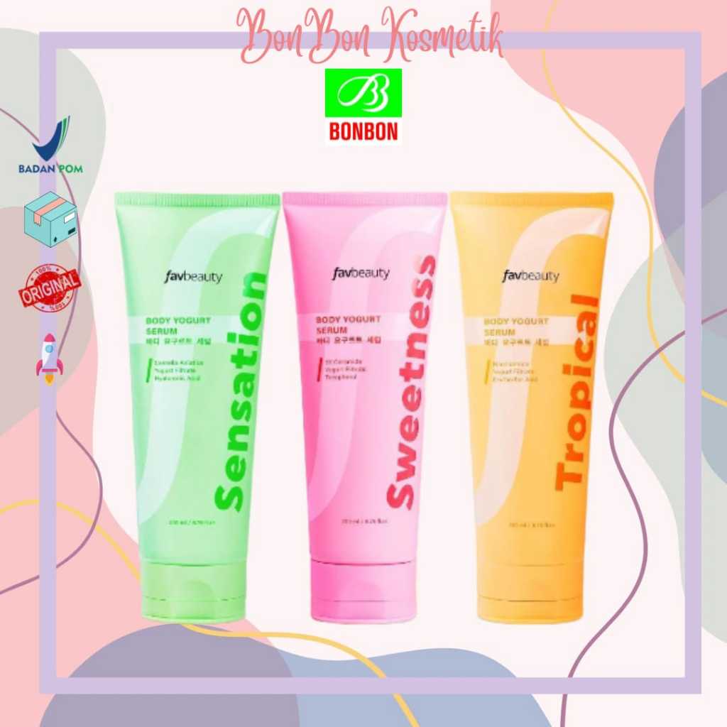 Jual FAV BEAUTY Body Yogurt Serum ALL VARIAN | Shopee Indonesia