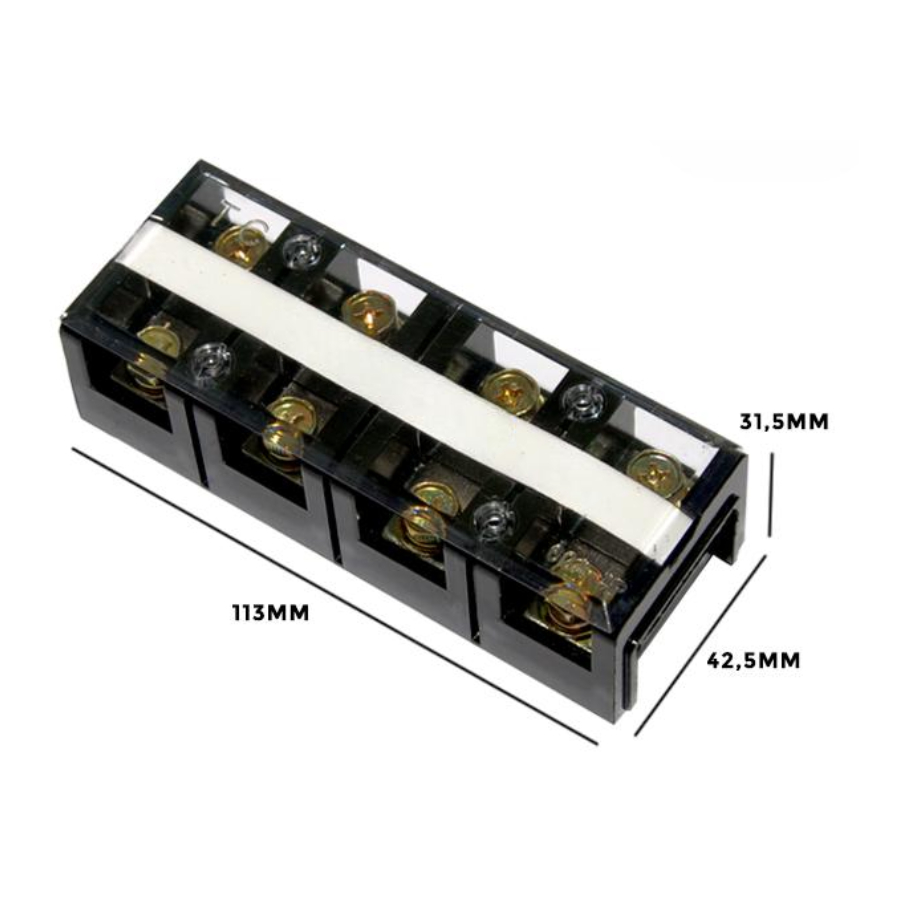 Jual Terminal Block Kaca 60A 4 Pole TC-604 | Shopee Indonesia