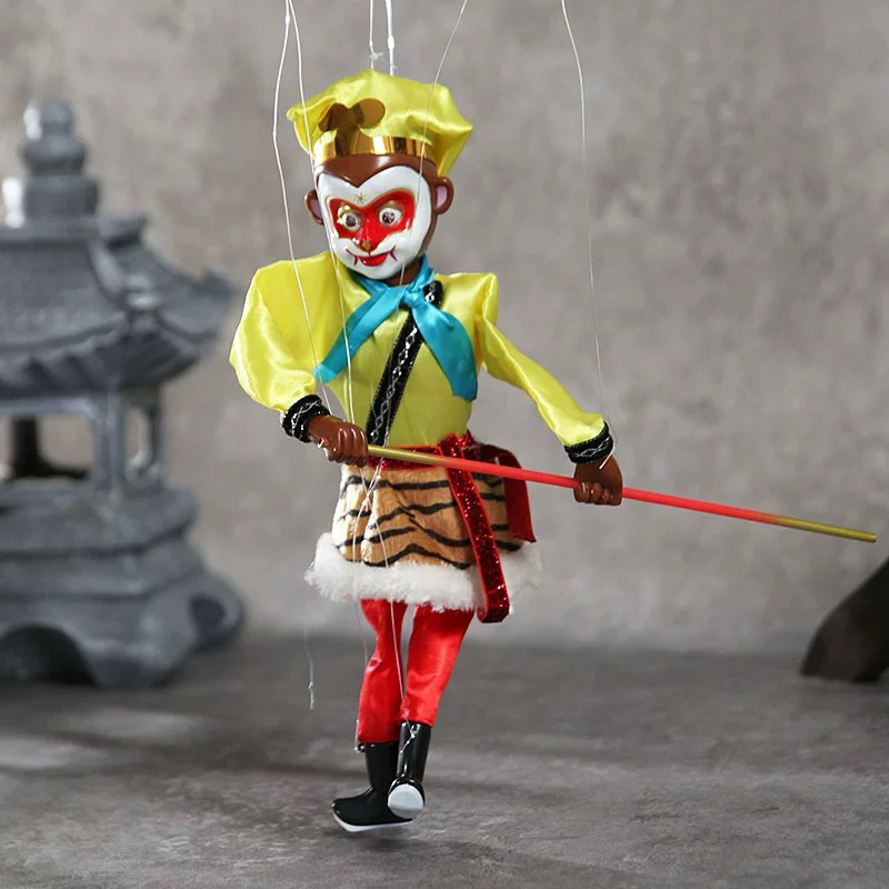 Jual Mainan Boneka Tali Sun Go Kong string puppet / Boneka Wayang Tali ...