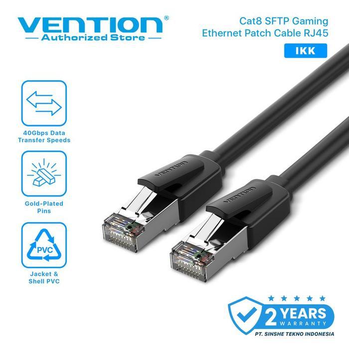 Jual Vention Kabel Lan Cat8 Cat.8 40Gbps RJ45 SFTP Gigabit Patch ...