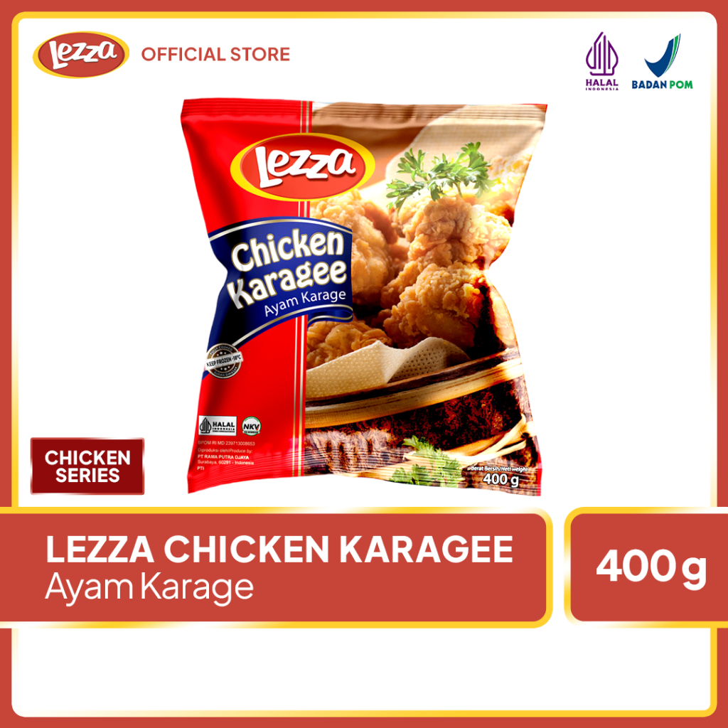 Jual LEZZA Chicken Karage Nugget Frozen 400 Gr | Shopee Indonesia
