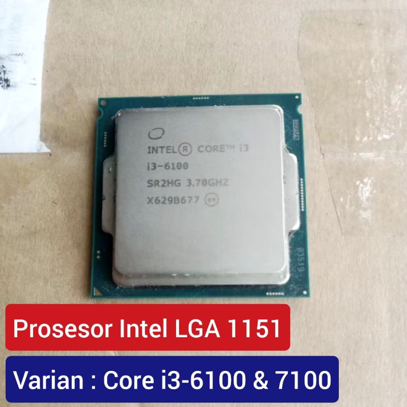 Jual Prosesor PC Core i3 6100 7100 intel lga 1151 Motherboard H110 | Shopee Indonesia