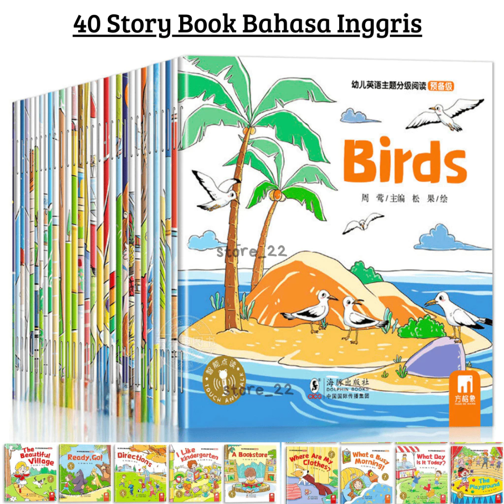 Jual 40 Graded Reading Books for Children Story Book Import Buku Cerita ...