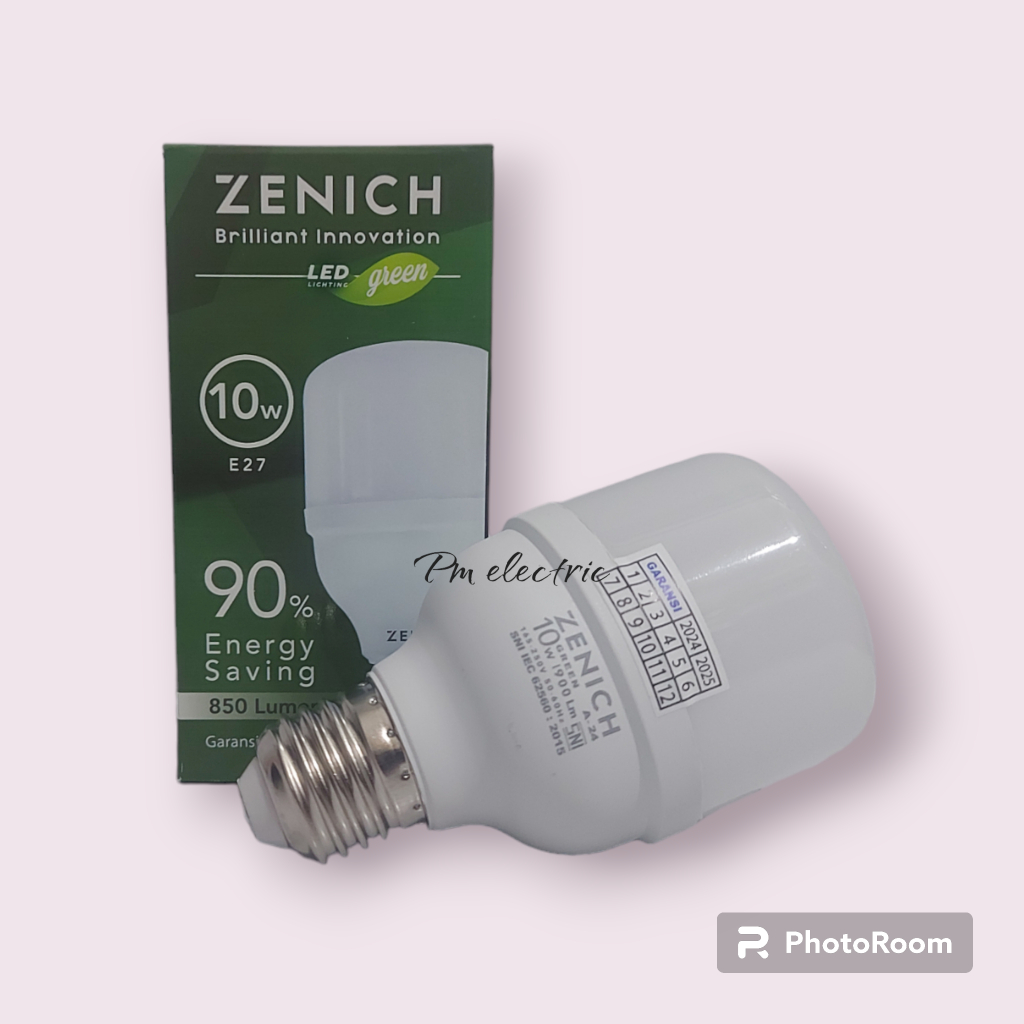 Jual LAMPU LED ZENICH TABUNG 10 WATT NYALA TERANG GARANSI 1 TAHUN ...