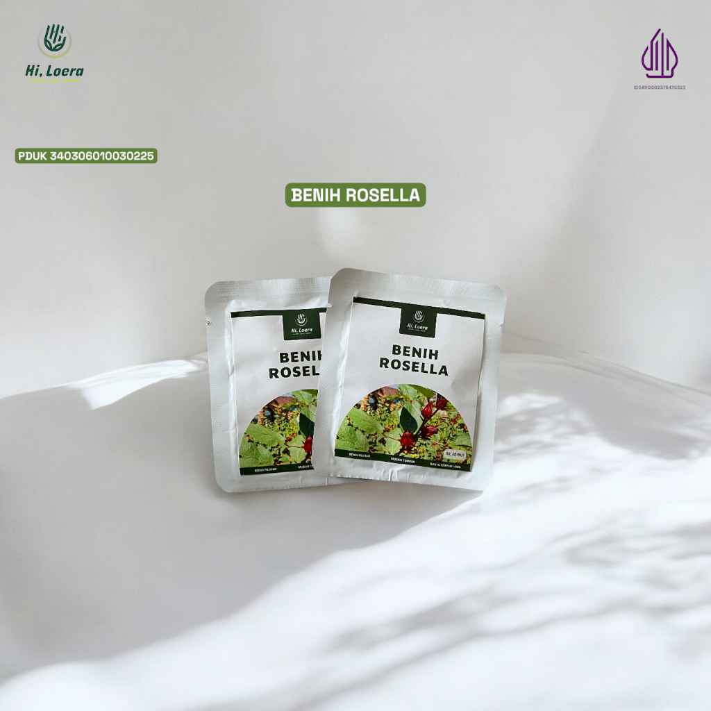 Jual Benih Biji Bunga Rosella Rosela Merah Ungu Premium Siap Tanam ...