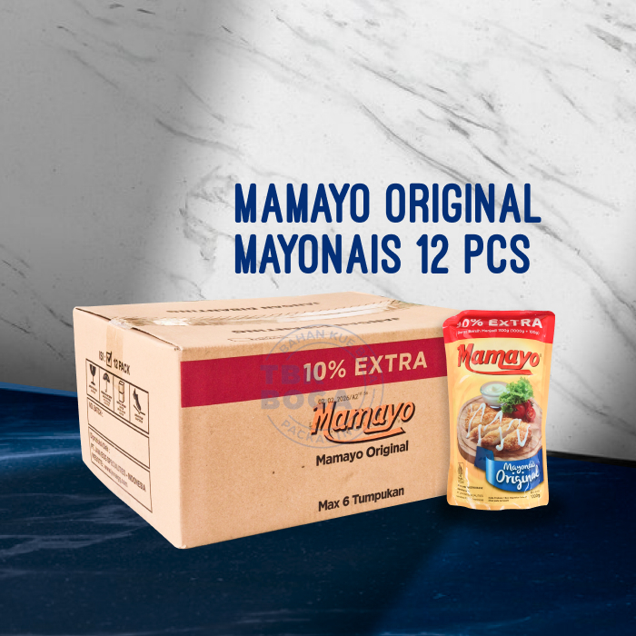 Jual Mamayo Mayonais ( 1 kg x 12 pcs ) Dus Mayonaise Original Saus ...