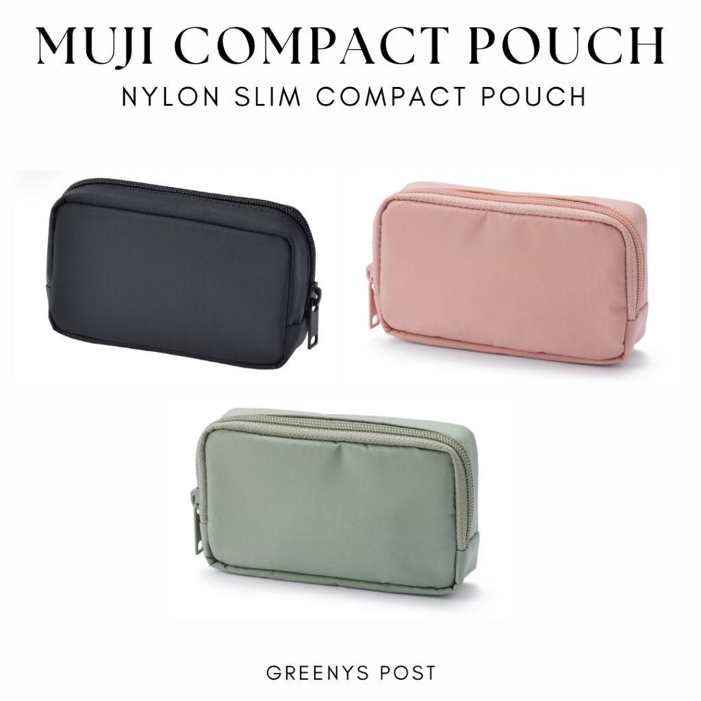 Jual Muji Nylon Compact Slim Pouch | Shopee Indonesia