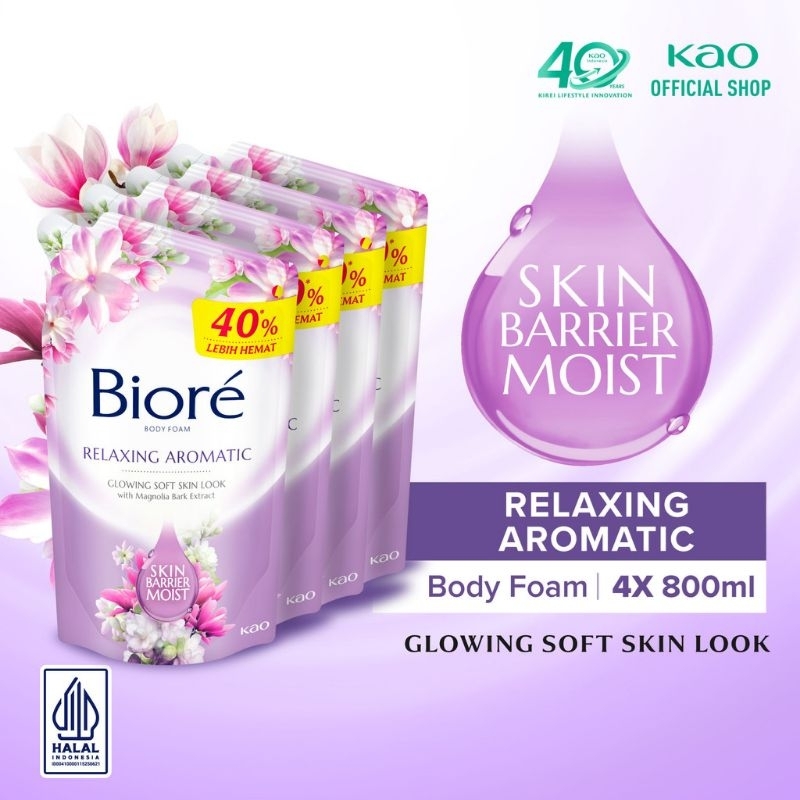 Jual Biore Beauty Sabun Mandi Cair Pelembab Kulit Relaxing Aromatic ...