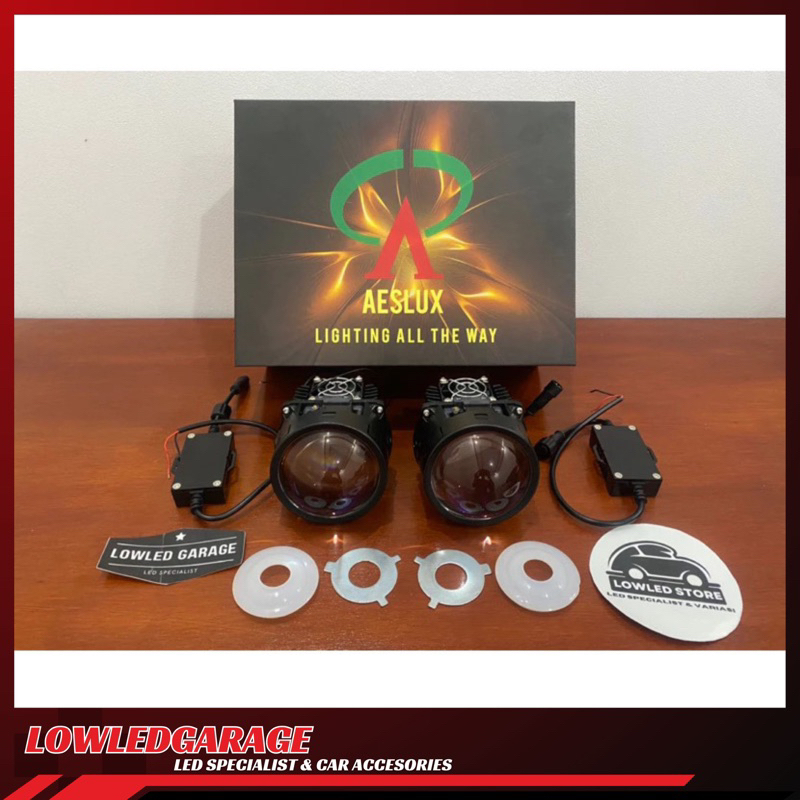 Jual AESLUX SUPER 3 INCH BLUE LENS PROJECTOR BILED AESLUX SUPER 3 INCH ...