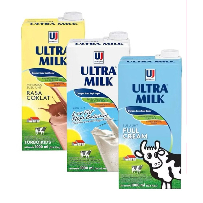 Jual Susu UHT Ultramilk Kemasan 1 Liter | Shopee Indonesia