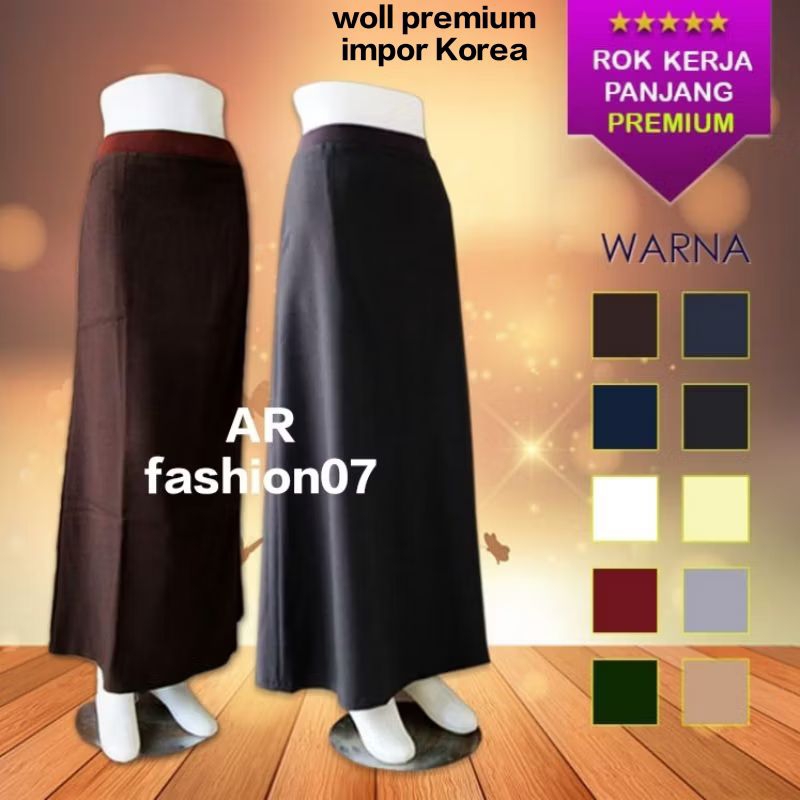 Jual ROK A KANTOR ROK KERJA JUMBO KAIN IMPOR KOREAN PREMIUM TERBARU ...