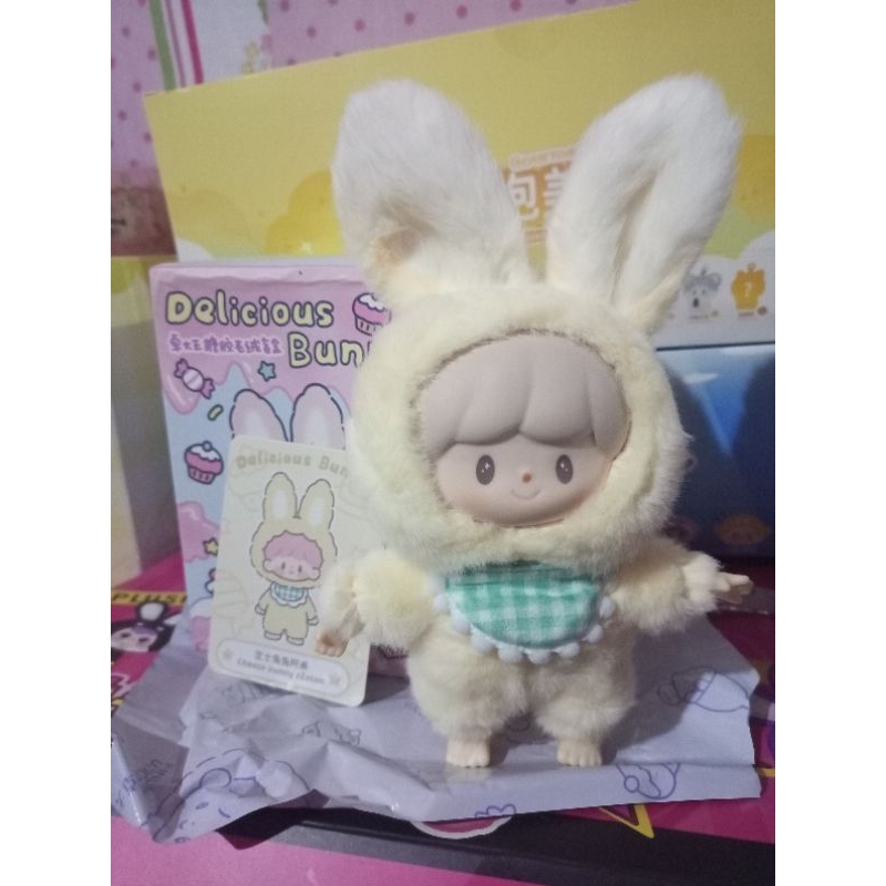 Jual Zzoton delicious bunny blindbox selected kuning new BD lengkap box ...
