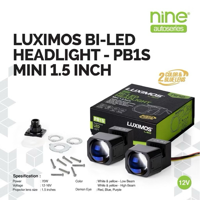 Jual BILED MINI 70watt METRIX X1 1,5 inc LIXIMOS BILLED MINI 3 WARNA ...