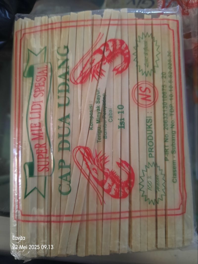 Jual mie lidi besar mentah 450gr | Shopee Indonesia