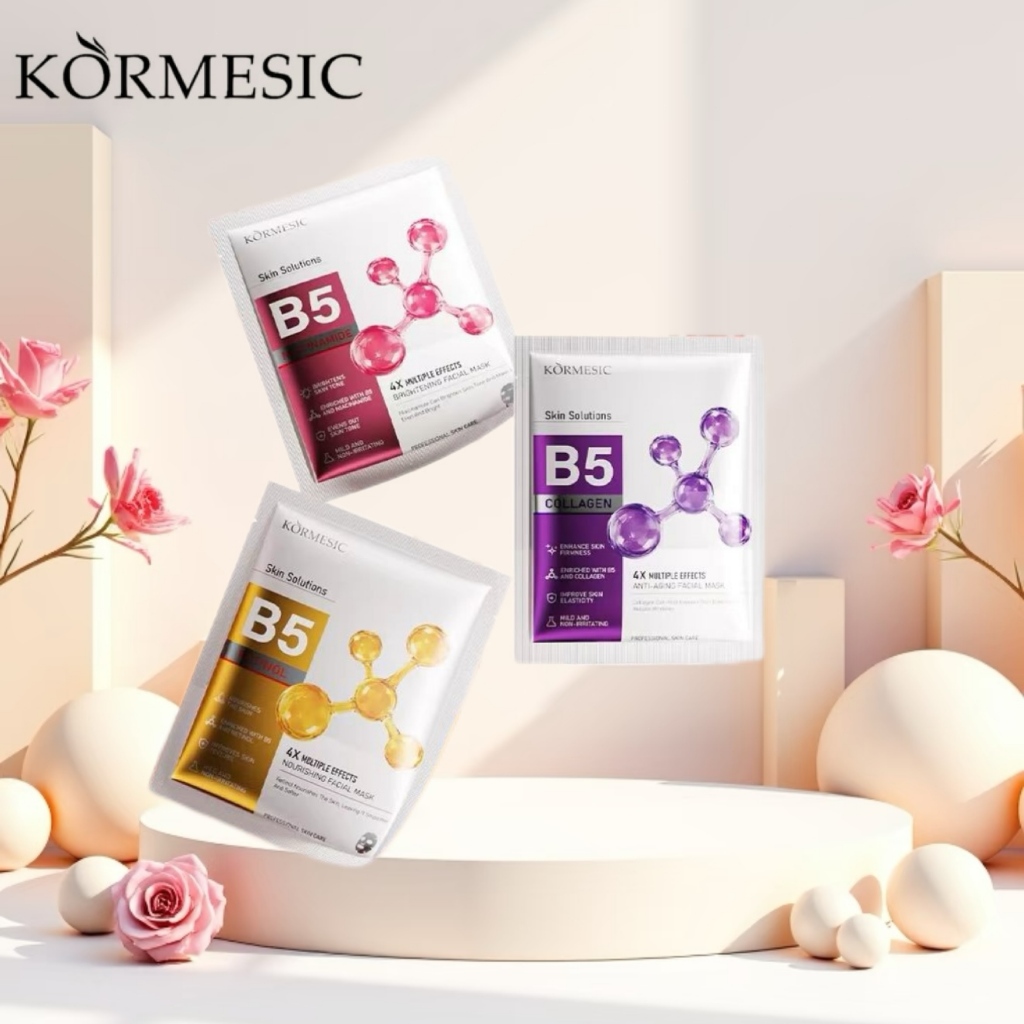Jual KORMESIC 4X Effect Mask - Niacinamide, Retinol & Collagen | Shopee ...
