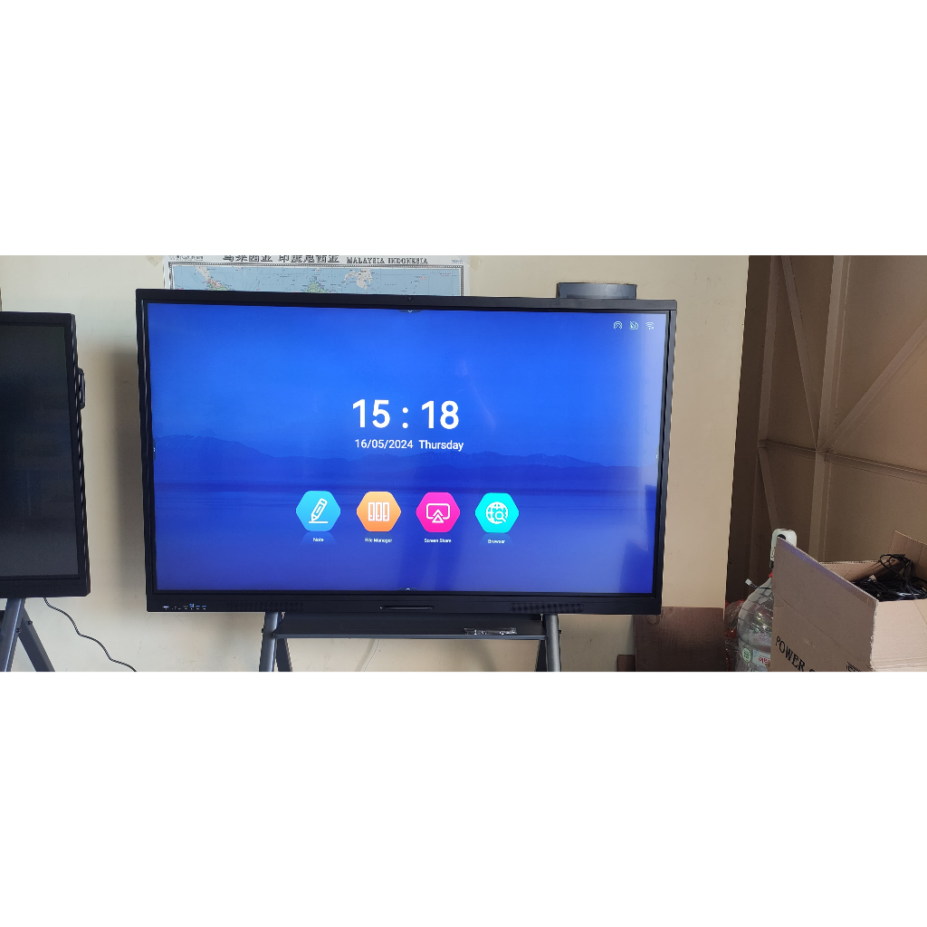 Jual INTERACTIVE FLAT PANEL SMARTBOARD ANDROID WINDOWS TOUCHSCREEN 75 ...