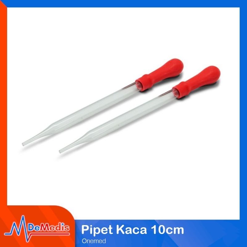 Jual Pipet Tetes Kaca 8x100mm | Glass Pipette + Rubber Panjang 10cm ...