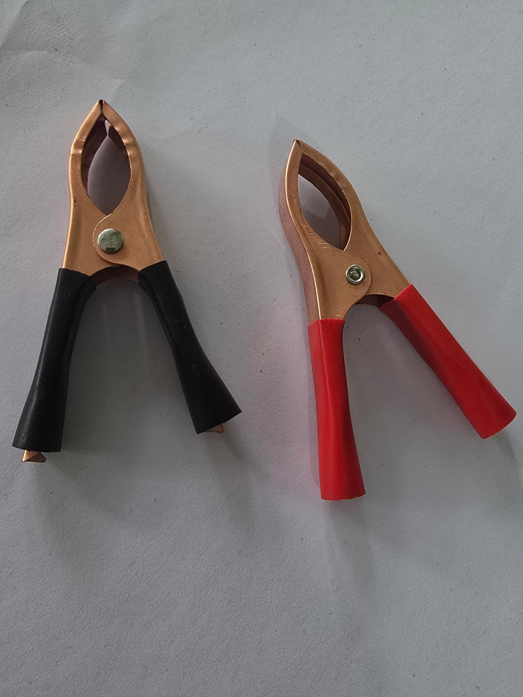 Jual 1pasang Jepitan Accu Capit Aki buaya 30A tembaga merah hitam ...