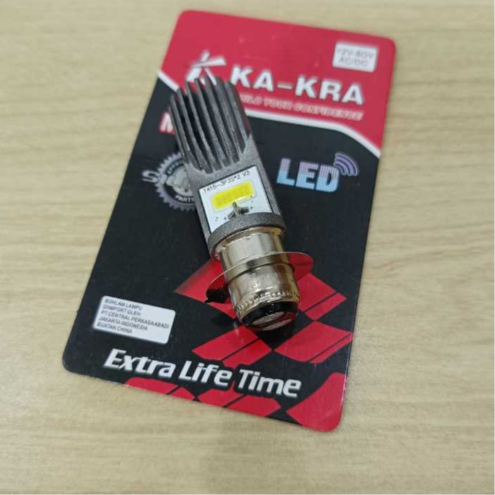 Jual LAMPU DEPAN HEADLAMP H6 KAKI 1 LED M2A AC DC MOTOR MATIC DAN BEBEK | Shopee Indonesia