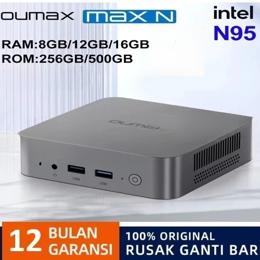 Jual MINI PC BEELINK OUMAX MAX N95 Intel AlderLake / Alder Lake N95 8GB ...