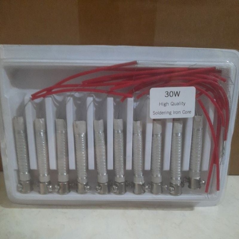 Jual elemen solder 30w isi 10pcs | Shopee Indonesia