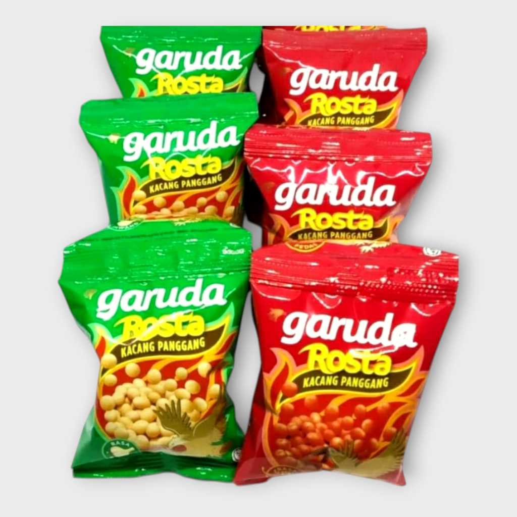 Jual Garuda Food Rosta Renceng Isi 10/ Kacang Garuda Rosta Kacang Pedas ...