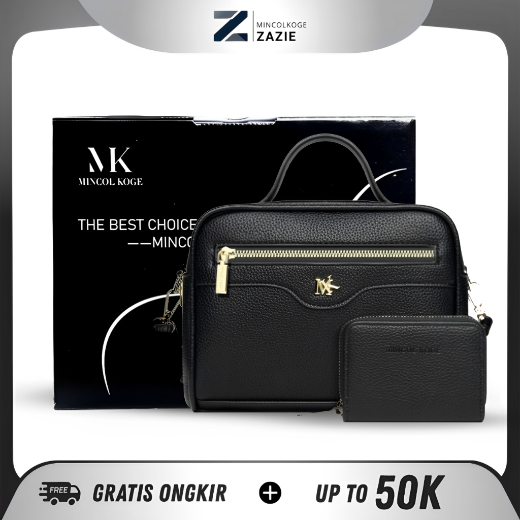 Jual [FREE DOMPET] MINCOL KOGE Tas Fashion Wanita Tas Selempnag Wanita ...