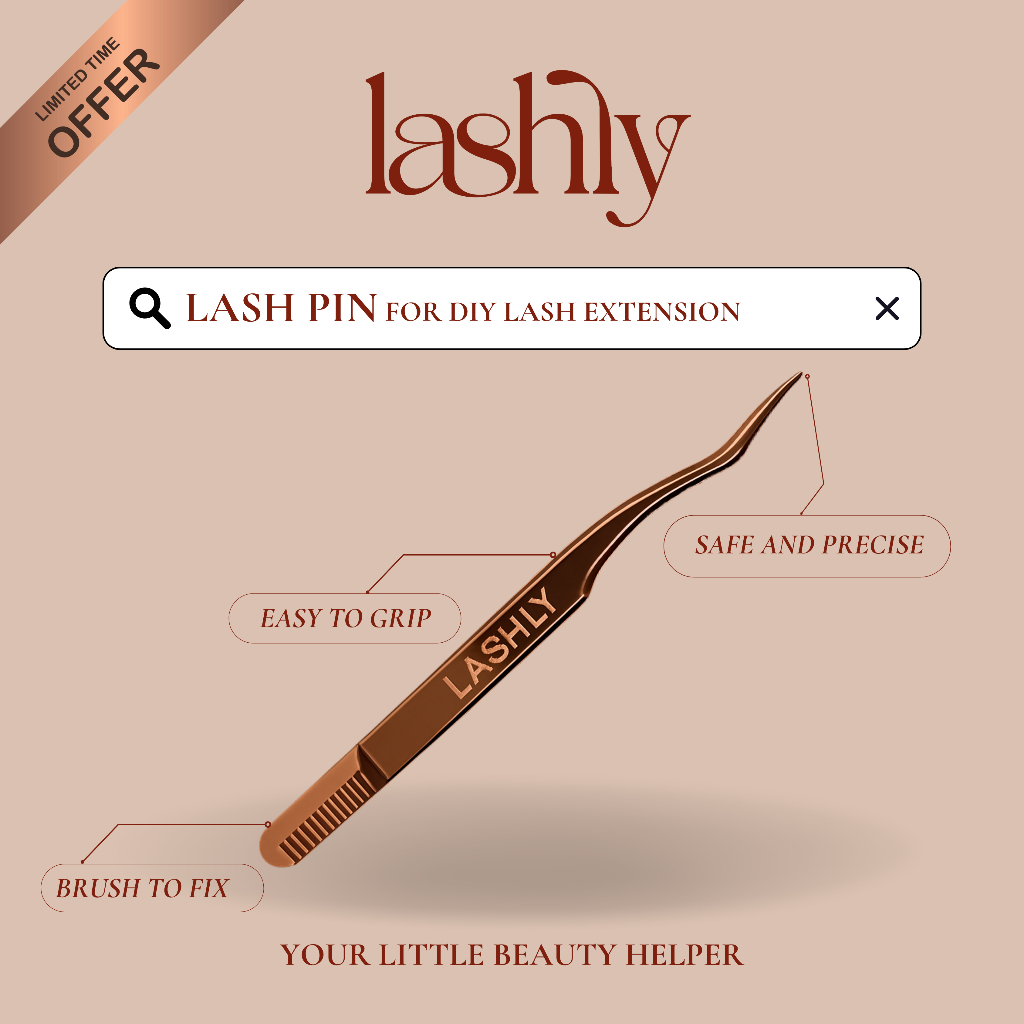 Jual Lashpin - Tweezer - Applicator Eyelash Extension - Lashly | Shopee ...