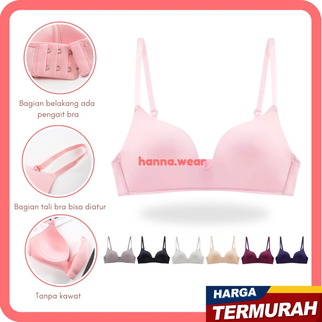 Jual Bra Push Up Tanpa Kawat 36415 Bra Tanpa Kawat Bra Wanita BH Wanita Beha Wanita BH Push Up ...