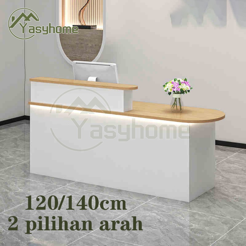 Jual meja kasir Meja Counter meja resepsionis minimalis toko minimalis ...