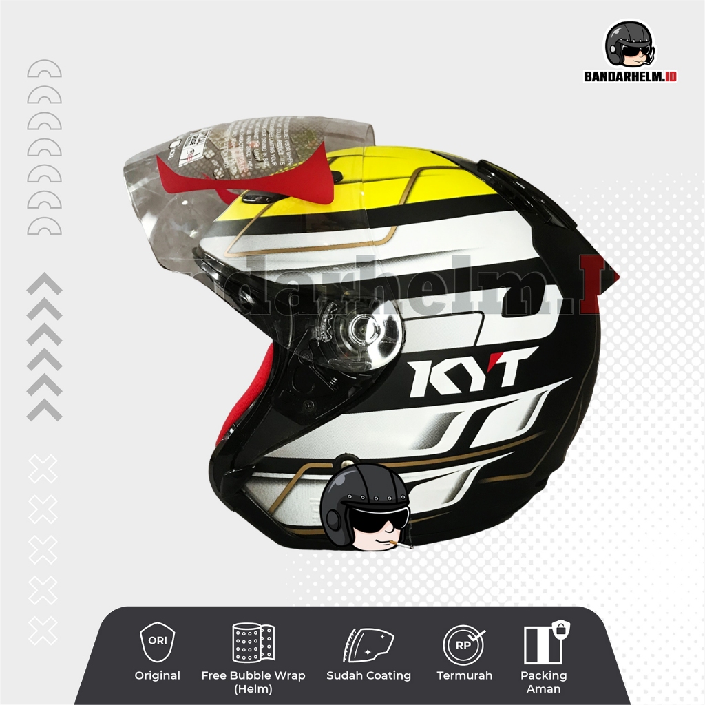 Jual HELM KYT DJ MARU MOTIF #13 / HELM DJ MARU CORAK SERI 13 | Shopee Indonesia