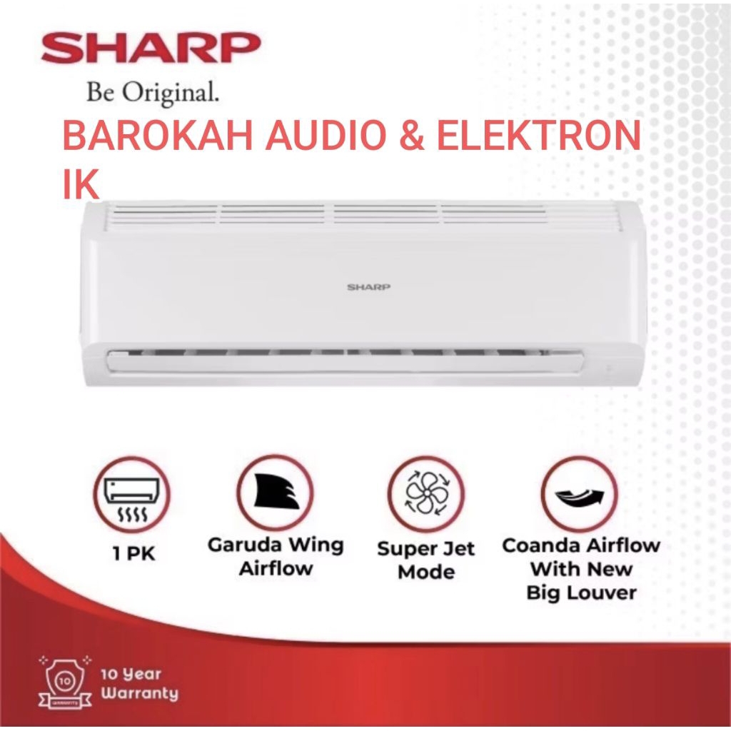 Jual AC Sharp 1 PK/ AC Sharp AU-A9BEY2 | Shopee Indonesia