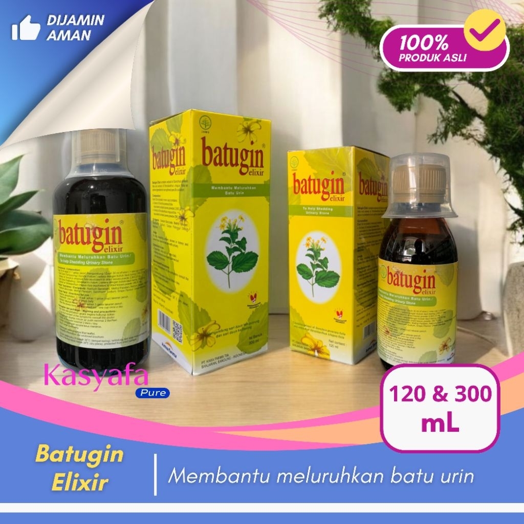 Jual Batugin Elixir Kimia Farma Jamu Herbal Membantu Meluruhkan Batu ...