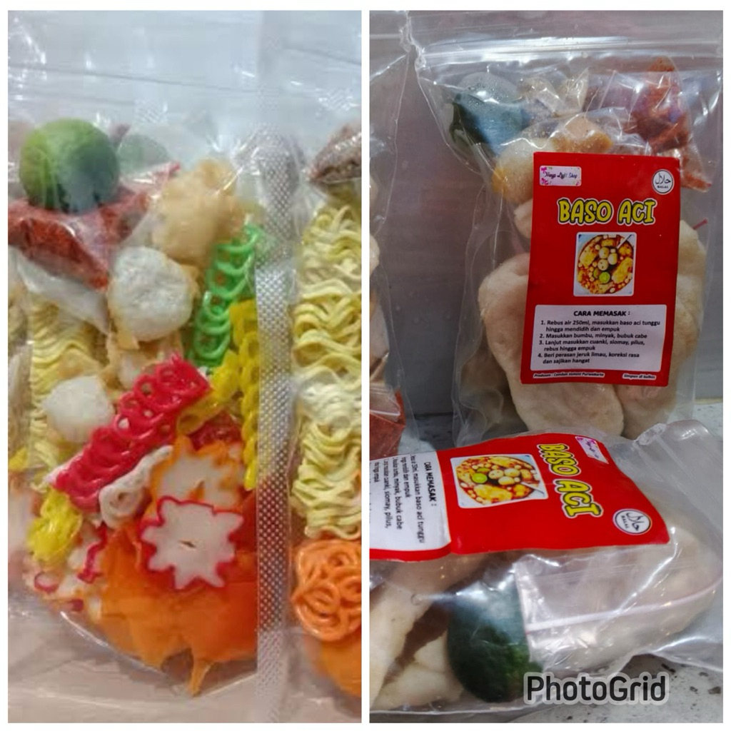 Jual (PROMO) Bakso Aci dan Seblak instant bakso kekinian halal isi ...