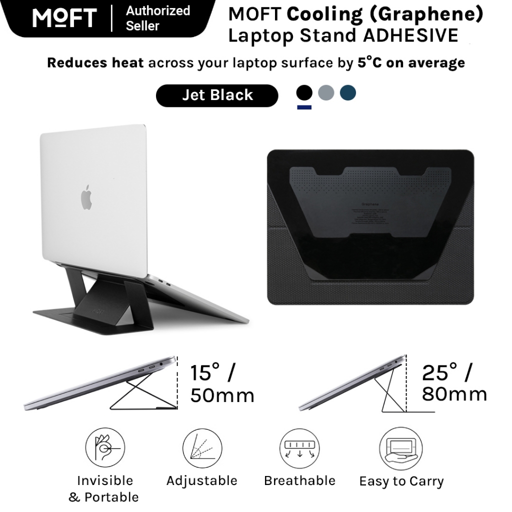 Jual MOFT Cooling Stand - Graphene Cooling with Invisible Design | Shopee Indonesia