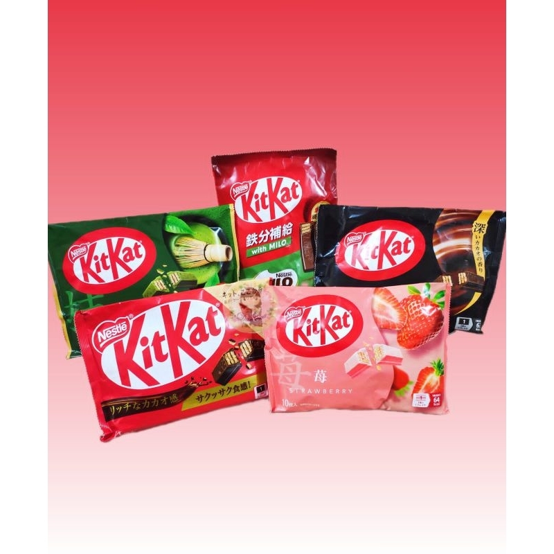Jual Kitkat jepang kitkat Mini Original Jepang banyak rasa dark ...