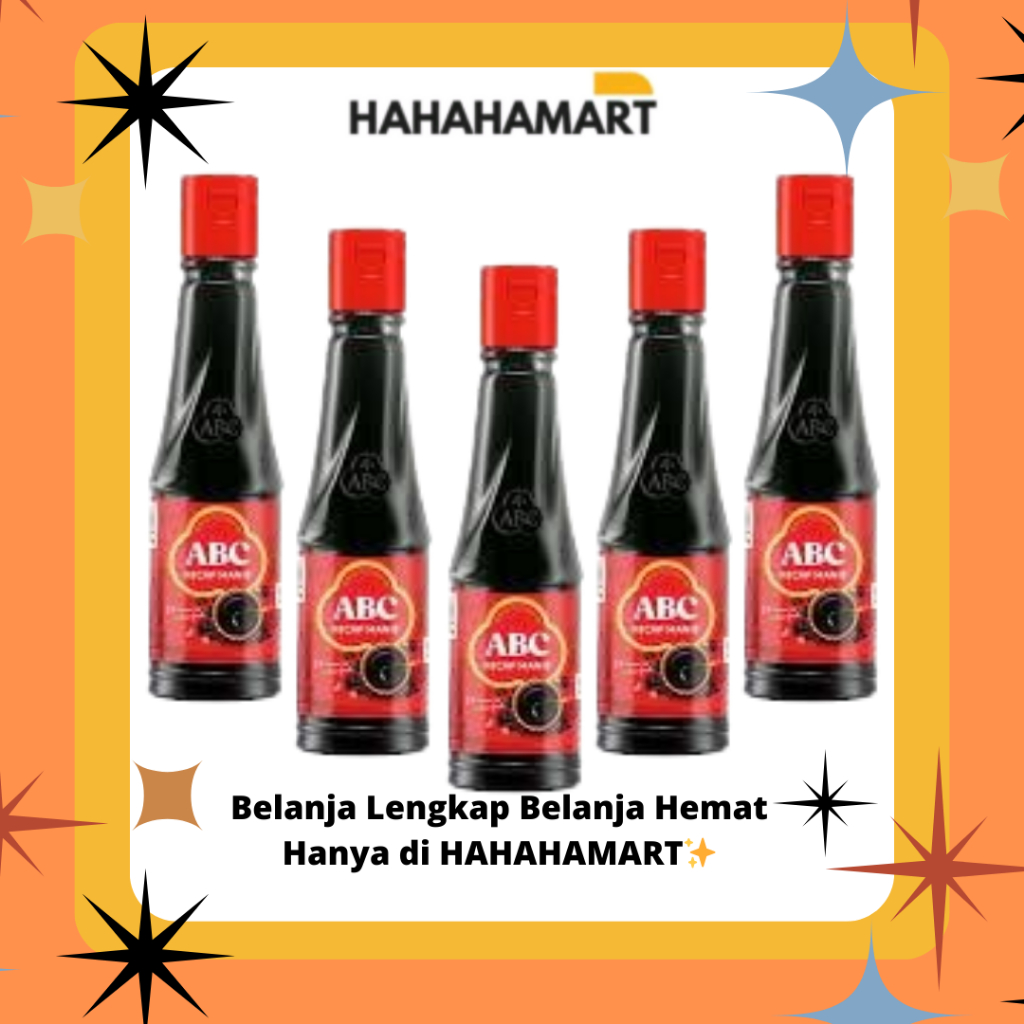 Jual Abc Kecap Botol 130ml Harga Paket Isi 5pcs | Shopee Indonesia