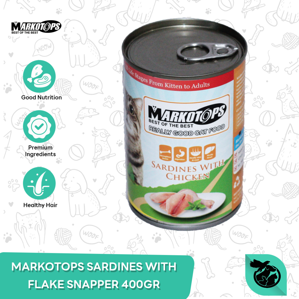 Jual Markotop Kaleng 400 Gram Wet Food All Varian | Shopee Indonesia