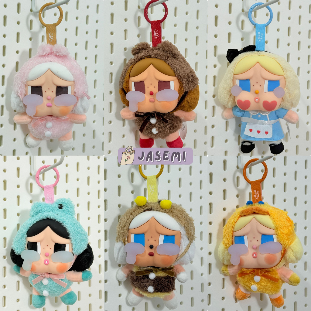 Jual Crybaby Crying Again | Labubu V3 | Baby Molly | Keychain Gantungan ...