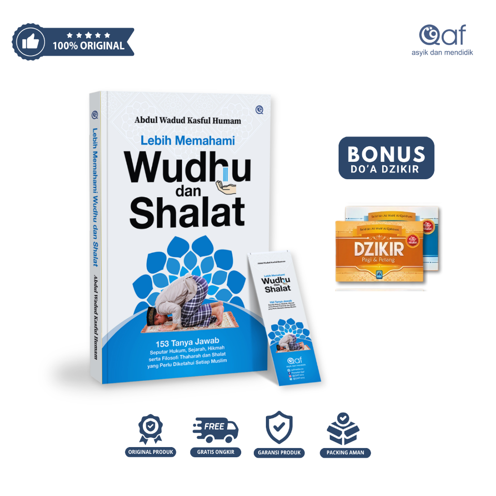 Jual Penerbit Qaf - Buku Lebih Memahami Wudhu dan Shalat [Karya Abdul Wadud Kasful Humam] [Buku ...